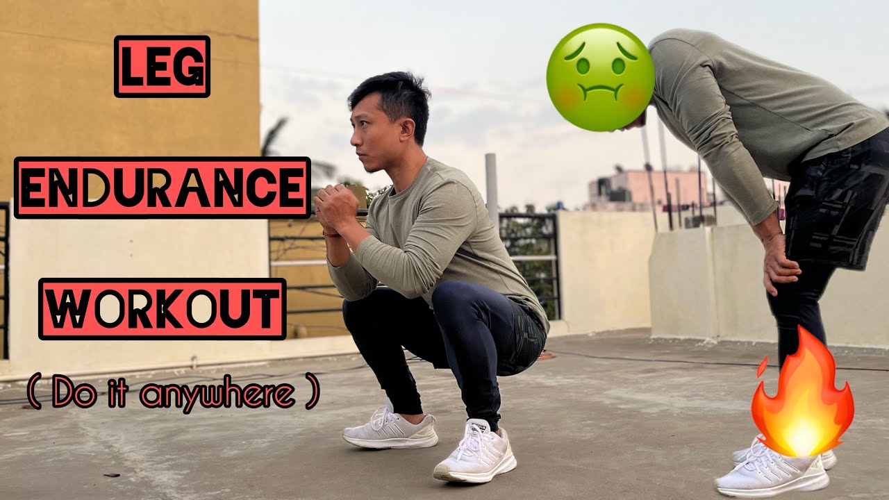 Leg Endurance Workout | Killer Leg Workout | Lower Body Workout ...