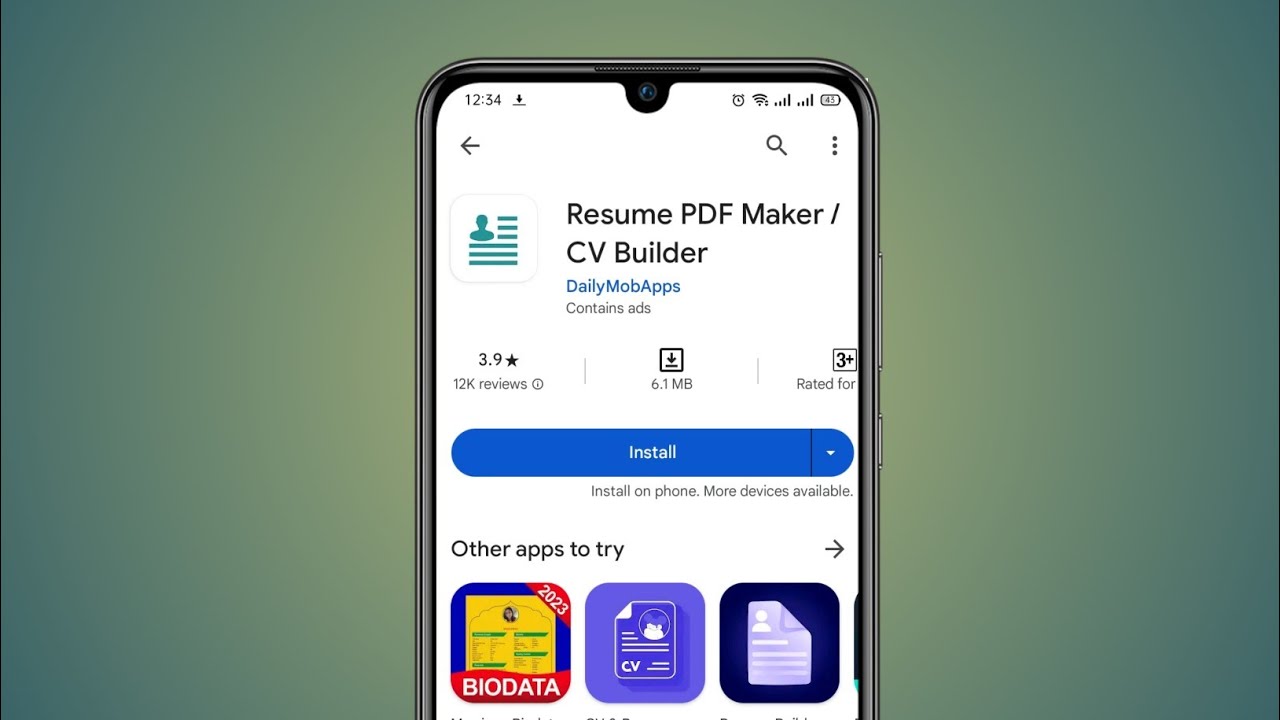 Resume PDF Maker App kaise Use kare || How to Use Resume PDf Maker ...