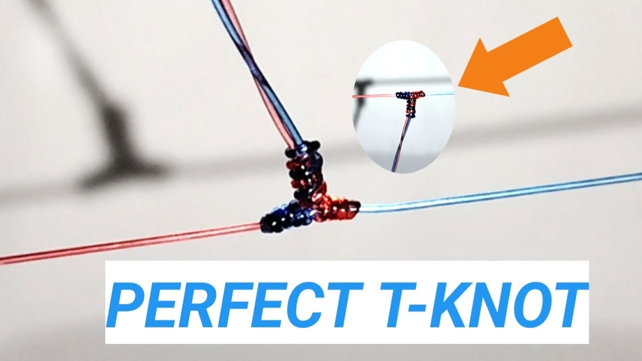 How to tie a T-Knot Fishing Tips_t-knot tutorial @MHRFISHING - YouTube