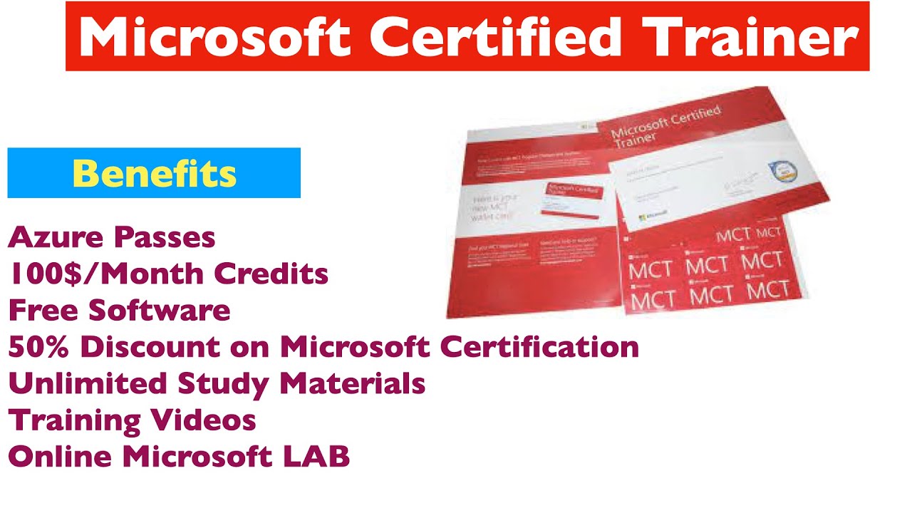 Ultimate Benefits of MCT | Microsoft Certified Trainer Certification ...