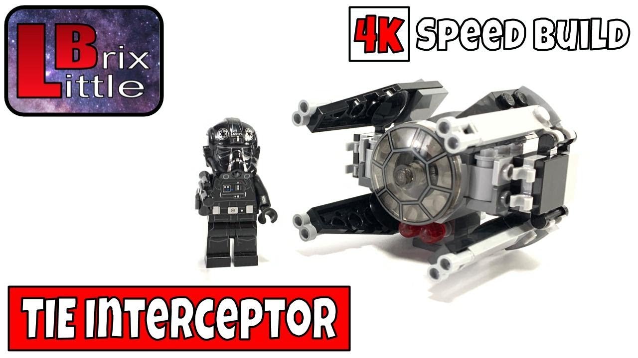 LEGO TIE Interceptor Microfighter | Speedbuild Review | Set 75031 ...