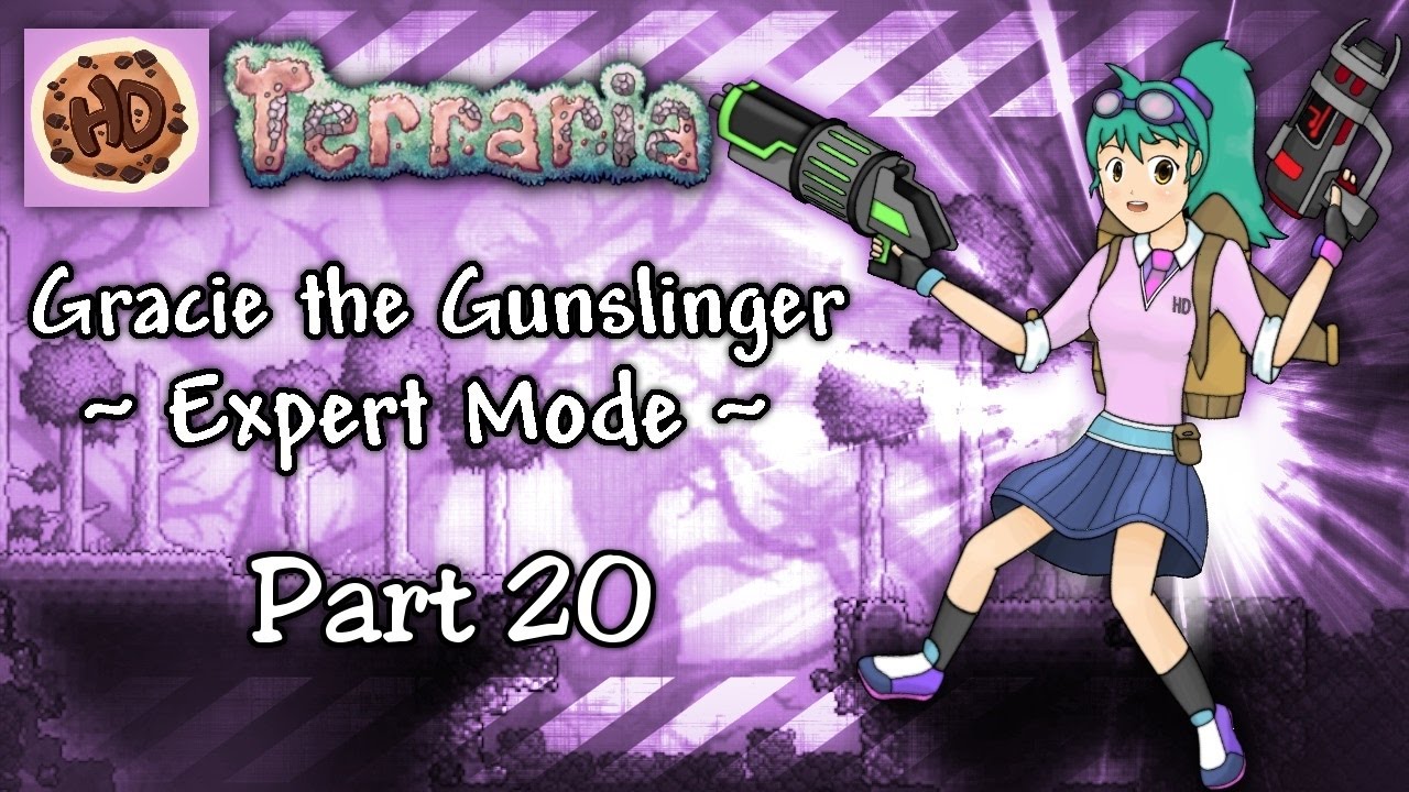 Terraria 1.3.3 Expert Gunslinger Part 20 | Gracie vs Moon Lord! Vortex ...