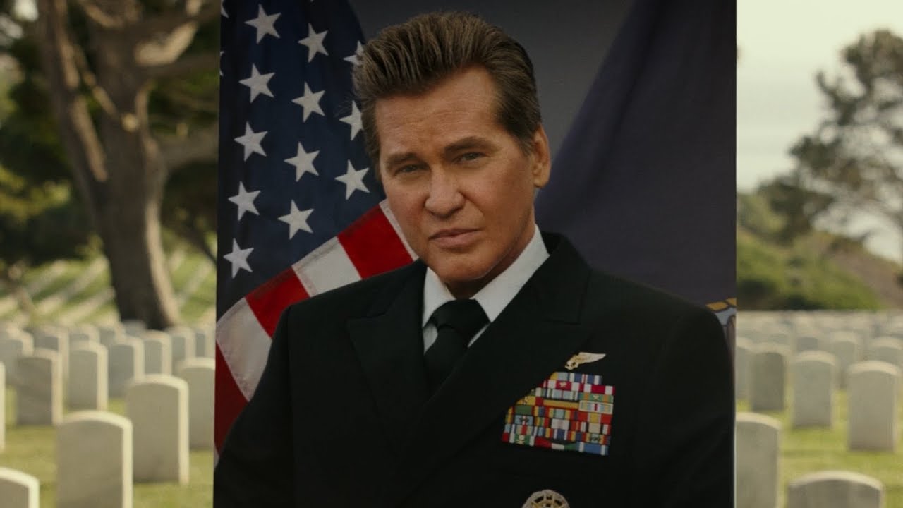 Iceman's (Val Kilmer) Funeral | Top Gun Maverick 2022 | Farewell Val ...