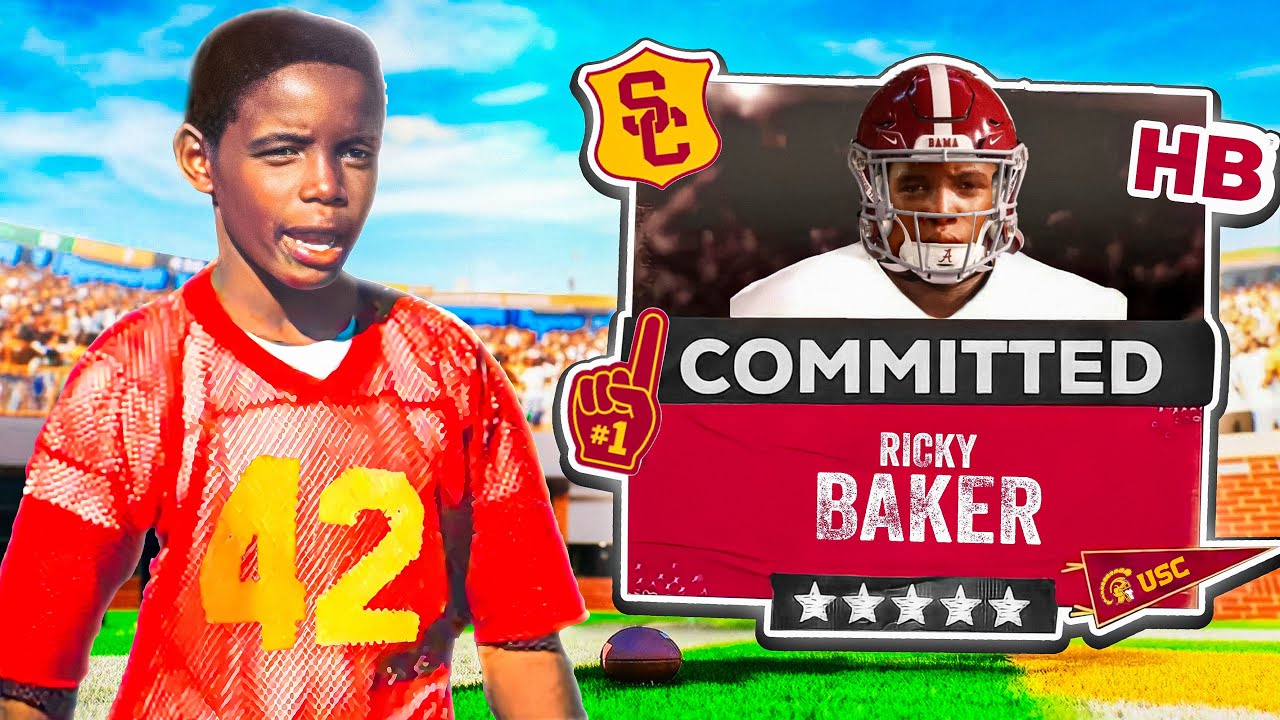I Put RICKY BAKER In College Football 25! "BoyZ N The Hood" - YouTube