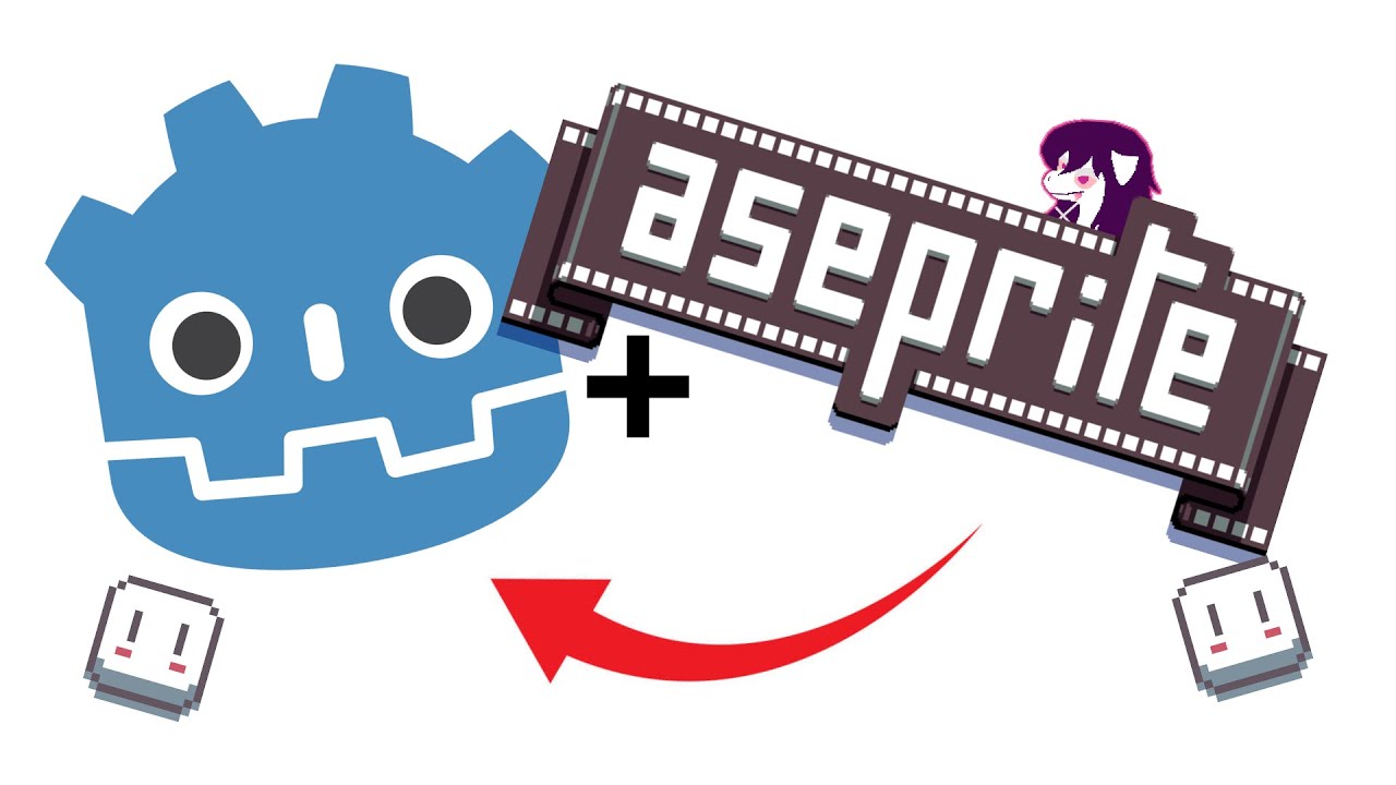 Como conectar y utilizar Aseprite en Godot 4 - YouTube