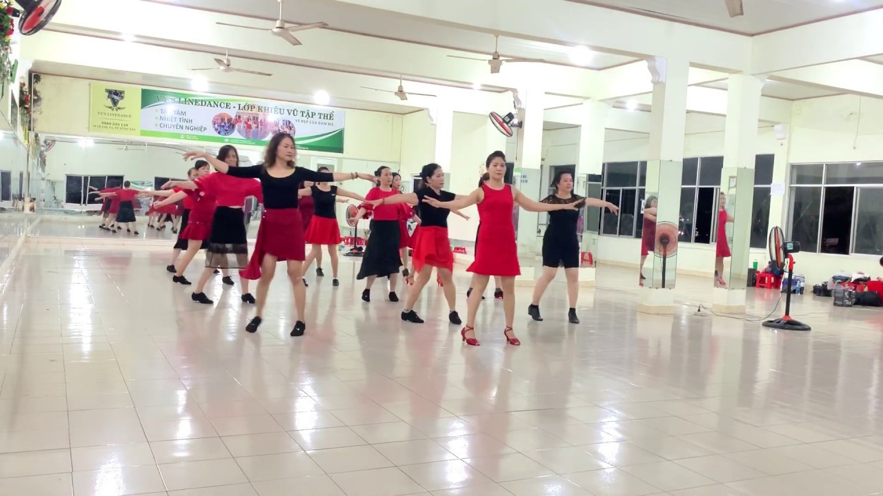 Tango Del Rio line dance- Vy's Linedance - YouTube