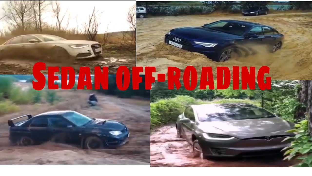 SEDAN CAR OFF-ROADING | SEDAN OFF-ROAD | OFF-ROADING 2x4 CARS | ROUGHLY ...