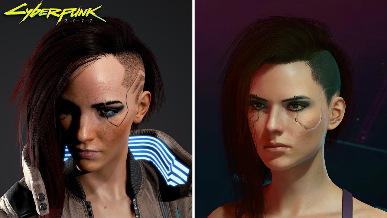 Cyberpunk 2077 - Character Creation - Original Female V (48 Minute ...