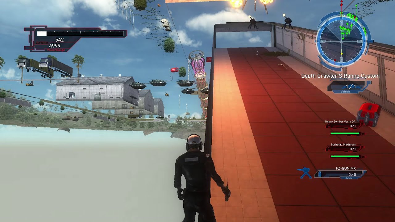 EDF Earth Defense Force 5 M 4 Crisis in Base 228: Part 2 - Glitch ...