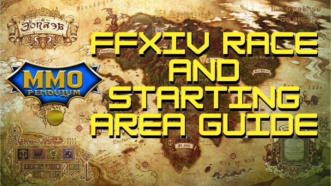 FFXIV Starting Race and Area Guide - YouTube