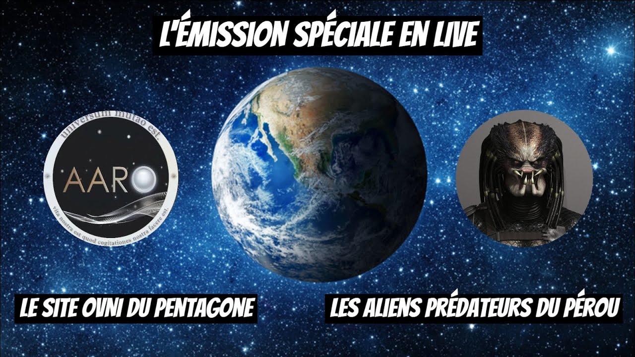 LIVE : AARO site UAP du Pentagone - OVNI d'Alençon - 11/09/2001 et ...
