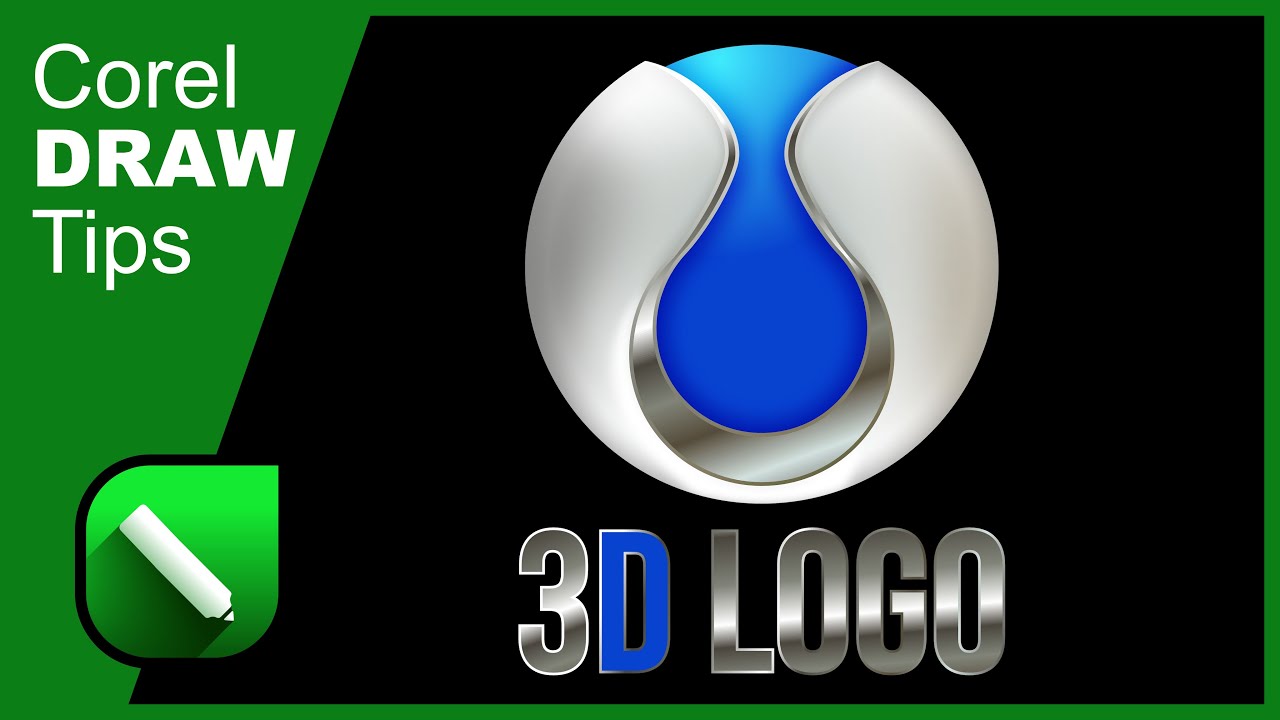 🔥 Master CorelDRAW: Craft a Stunning 3D LOGO Vector! 🔥 - YouTube