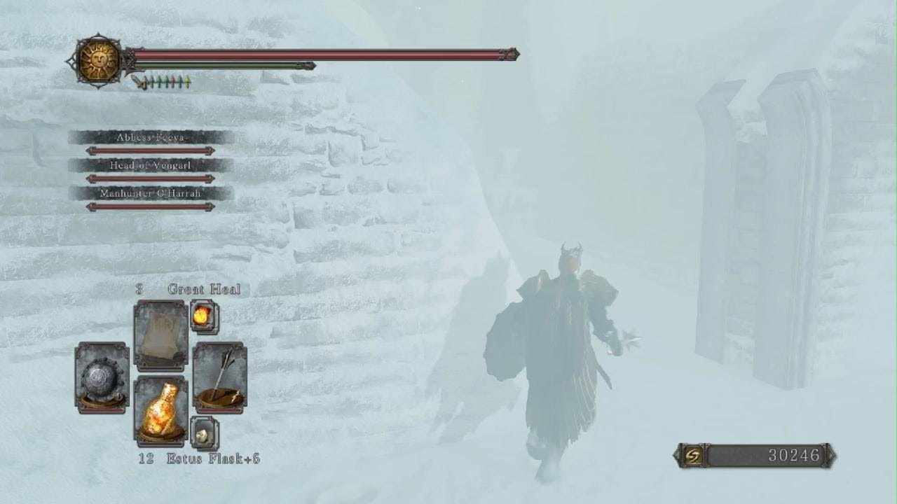 Dark Souls II Scholar of the First Sin - Aurelia, Cleric Knight vs ...