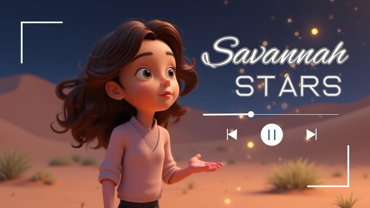 Savannah Stars | Lullaby Song | Protect animal with music | Animal Song ...