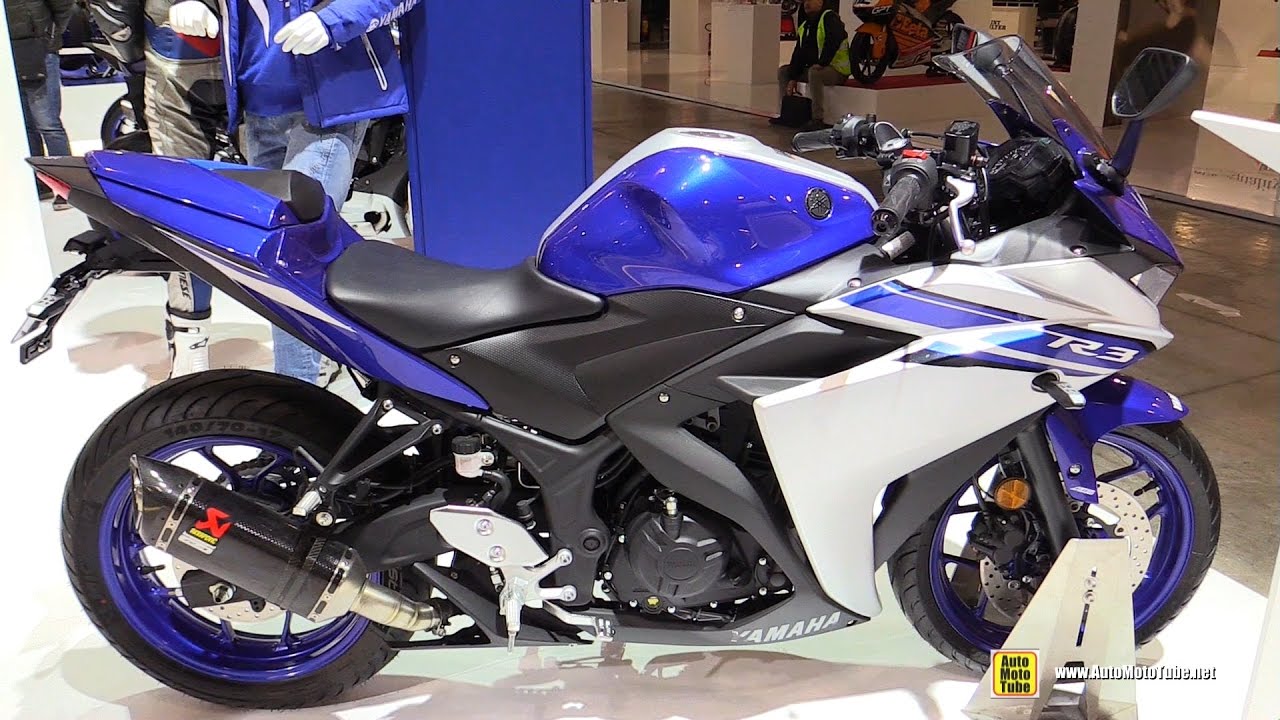 2017 Yamaha R3 - Walkaround - 2016 EICMA Milan - YouTube
