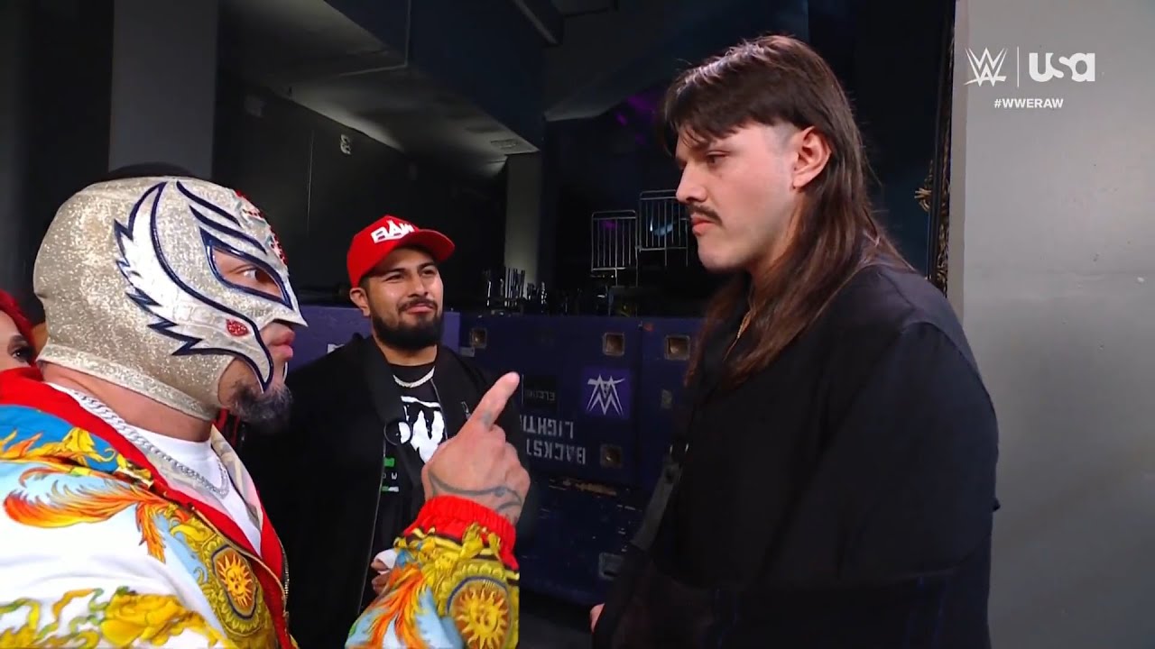 LWO backstage interview WWE RAW Apr 29 2024 - YouTube