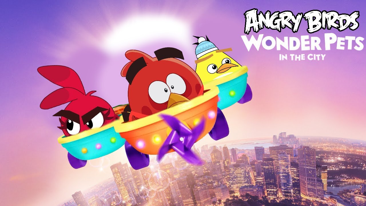 Angry birds wonder pets in the city trailer - YouTube