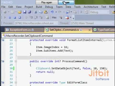 Jitbit Macro Recorder tutorial - YouTube