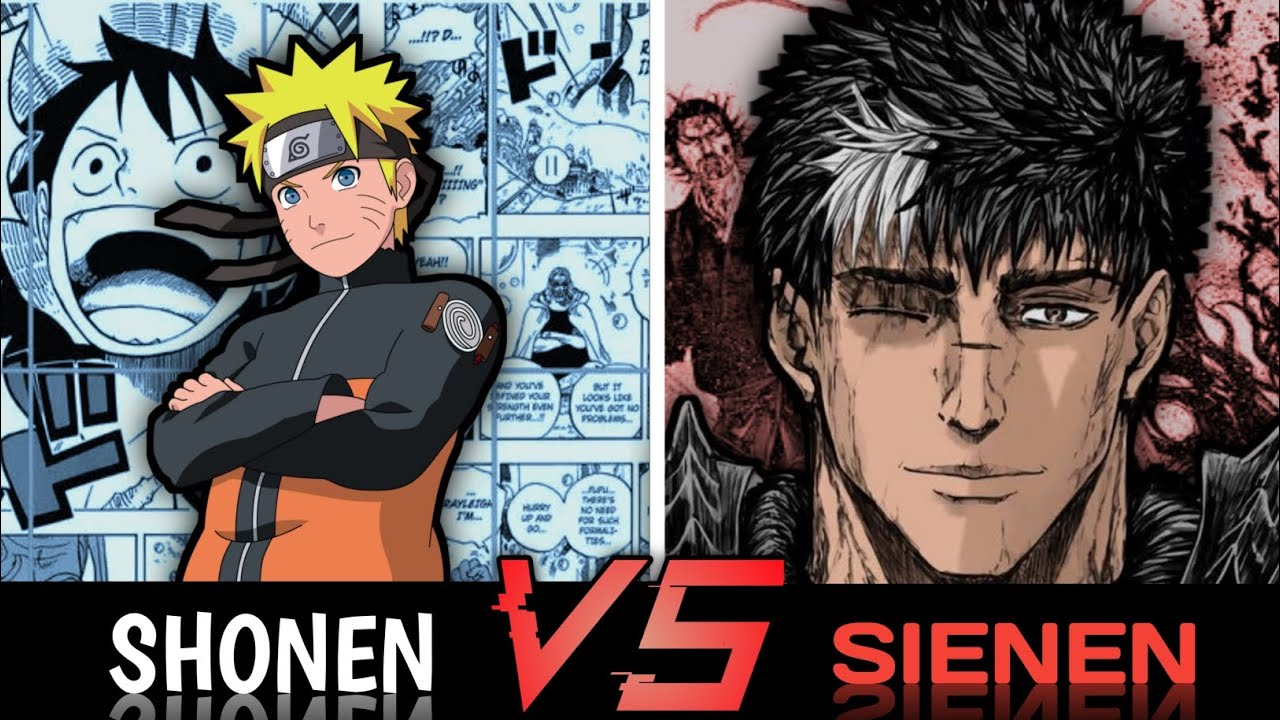 Shonen Anime Vs Sienen Anime Hindi Explanation || #shonen #sienen # ...