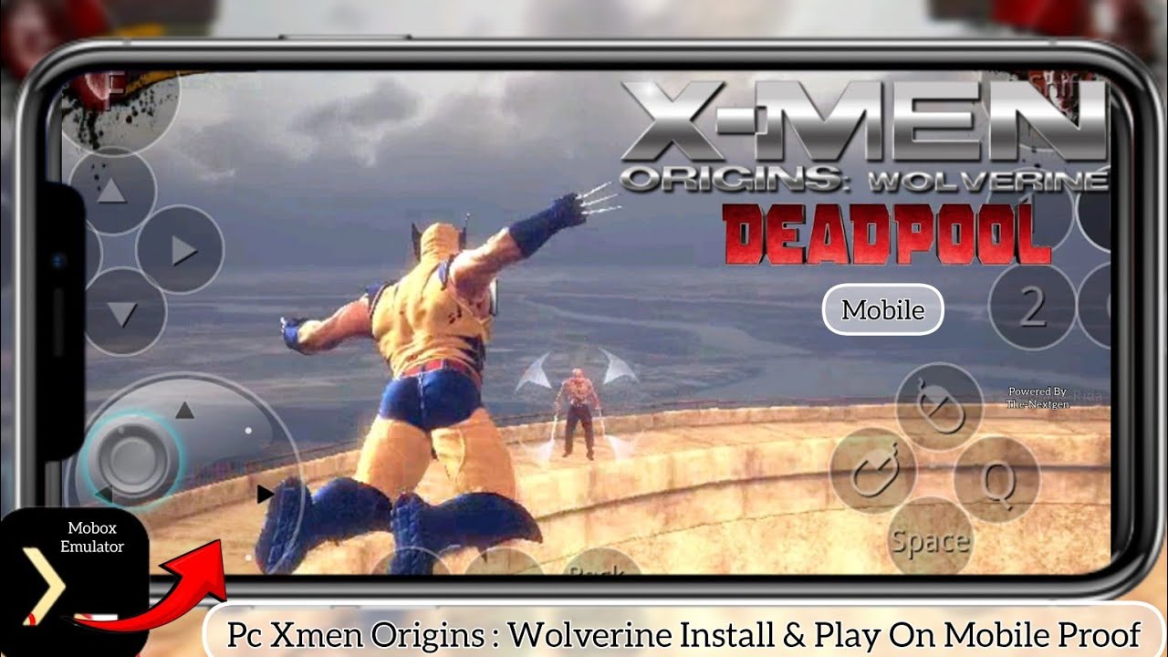 X Men Origins Wolverine Install & Play On Android Mobile With Mobox ...