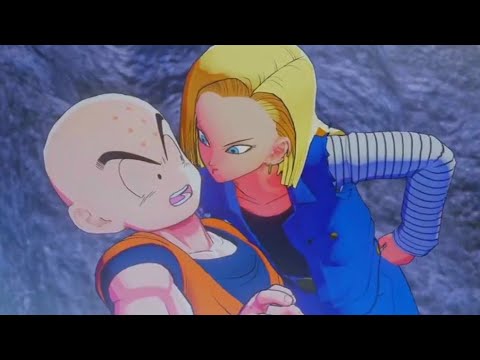 Android 18 Kisses Krillin For The First Time - Dragon Ball Z Kakarot ...