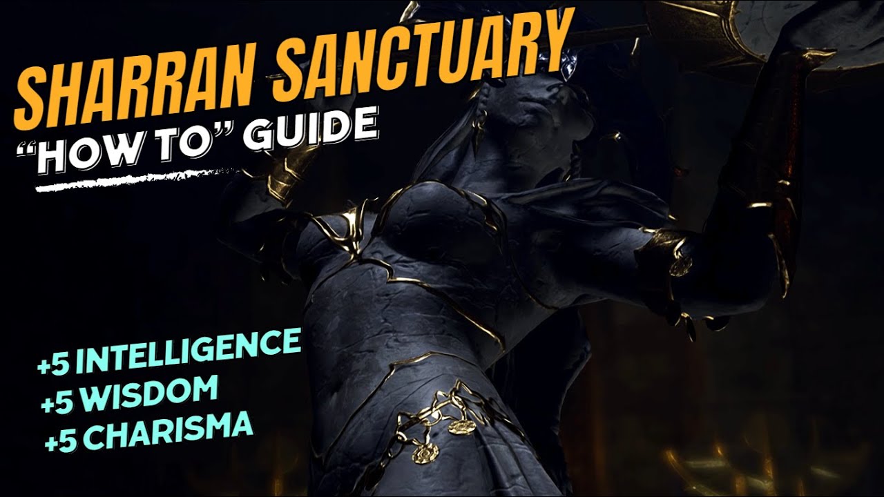 "How To" Guide For The Sharran Sanctuary - Baldur's Gate 3 - YouTube
