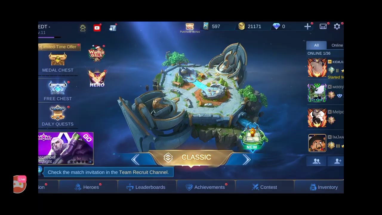 Baka ma Hack to | Mobile Legends | 2020 - YouTube