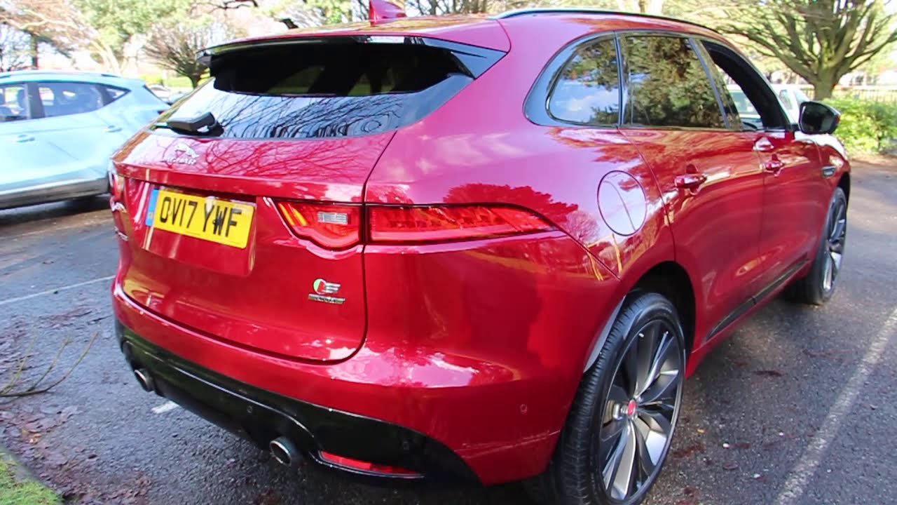 Jaguar F Pace S 375 Firenze Red - YouTube