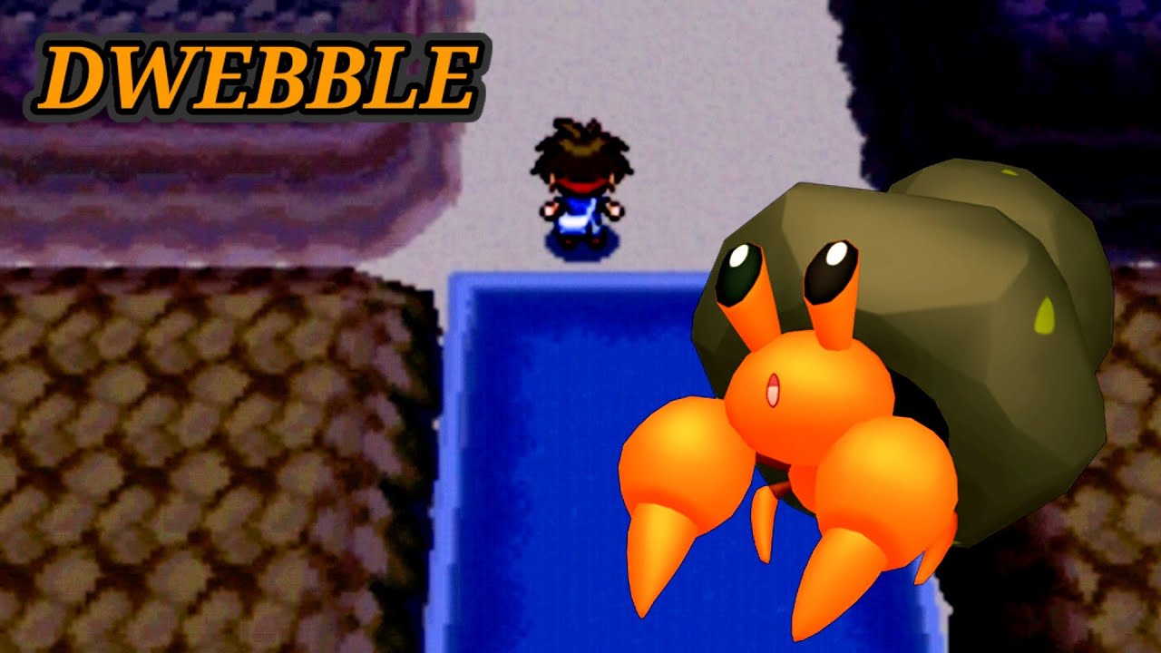 How to catch a dwebble in Pokémon black 2 and white 2. Where to find a ...