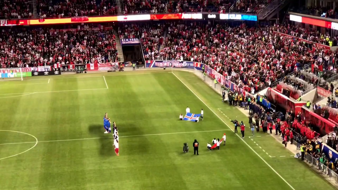Peru 3 - 1 Islandia | himnos | Red Bull Arena - YouTube