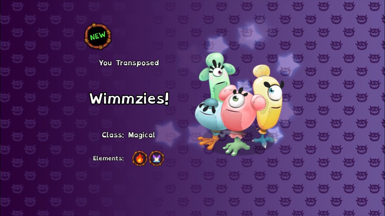 Getting wimmzies in magical nexus my singing monster - YouTube
