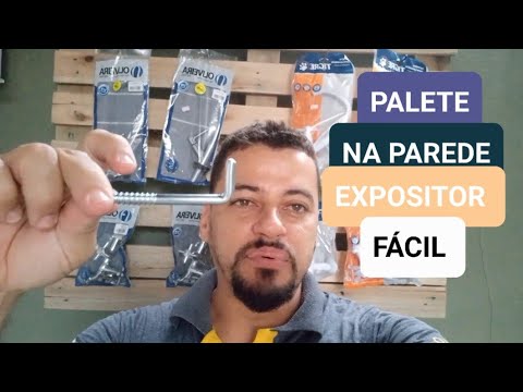 Como colcar (fixar) Paletes na Parede! Forma Segura!🛠 - YouTube