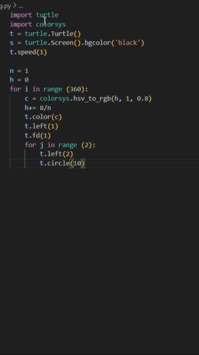 Creating Amazing O/P in Python😲#engineering #coding #python - YouTube