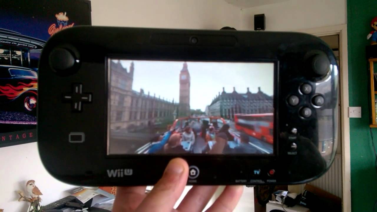 Wii u panoramic view London bus tour - YouTube