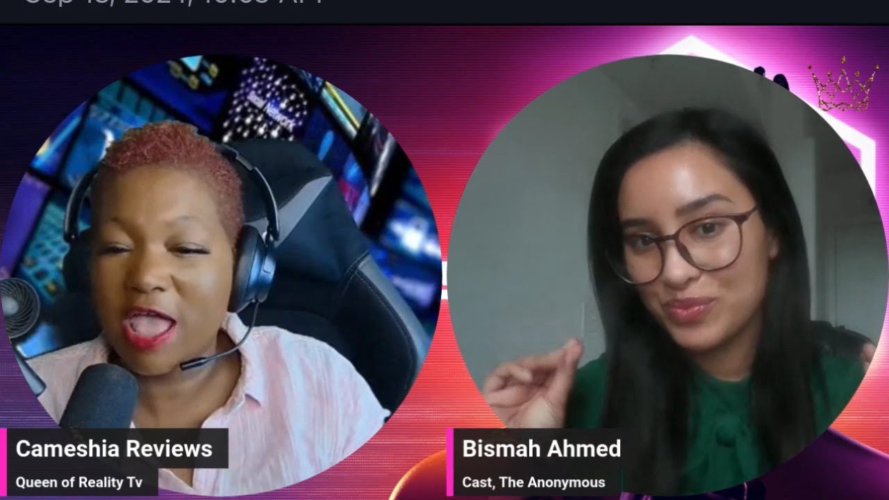 Bismah Ahmed The Anonymous Interview #theanonymous - YouTube