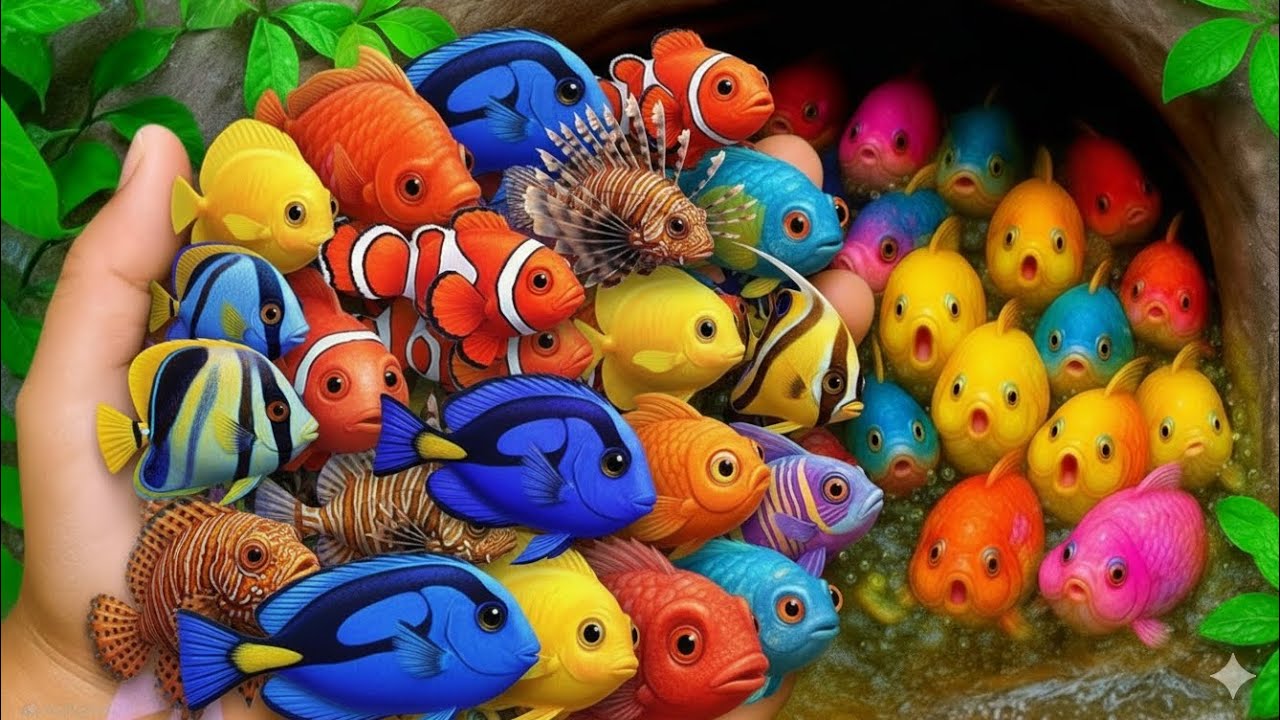 Catch Beautiful Freshwater Aquarium Fish in Flood Fields After Storm ...