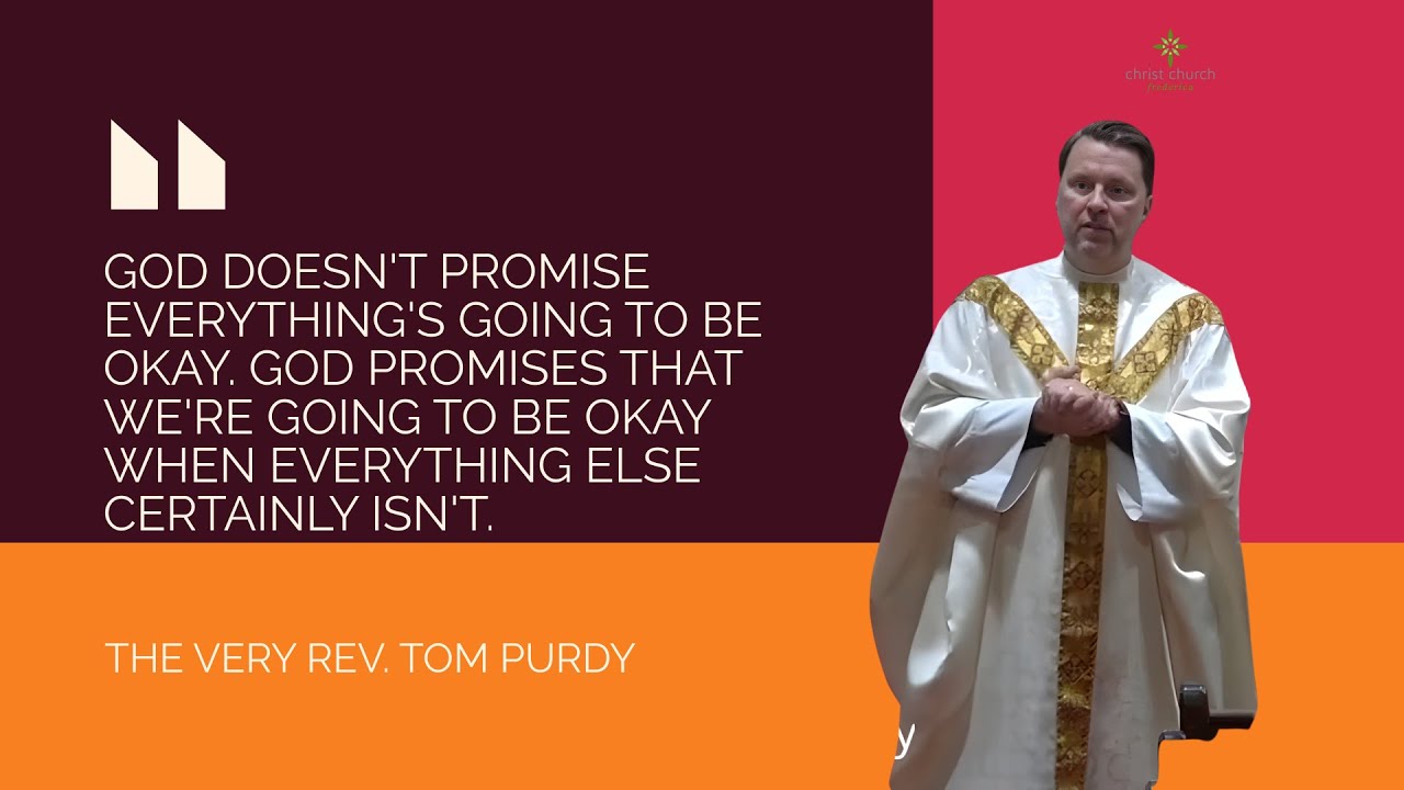 The Very Rev Tom Purdy January 12, 2025 - YouTube