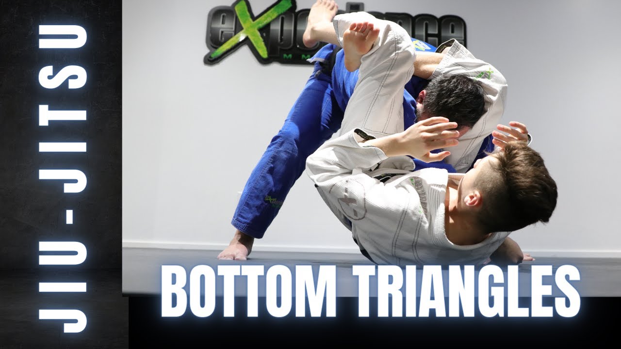 Jiu-Jitsu | Triangle Attacks from the Bottom - YouTube