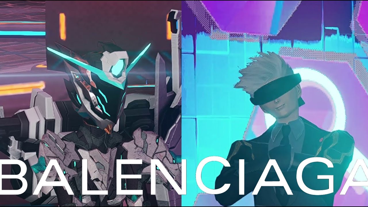 Balenciaga but in PSO2 [NGS] [Meme] - YouTube