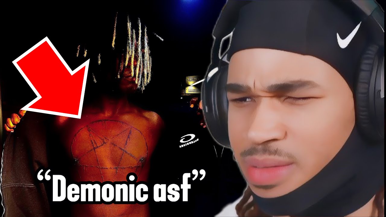 Plaqueboymax speaks on Ken Carson’s demonic pentagram tatto - YouTube