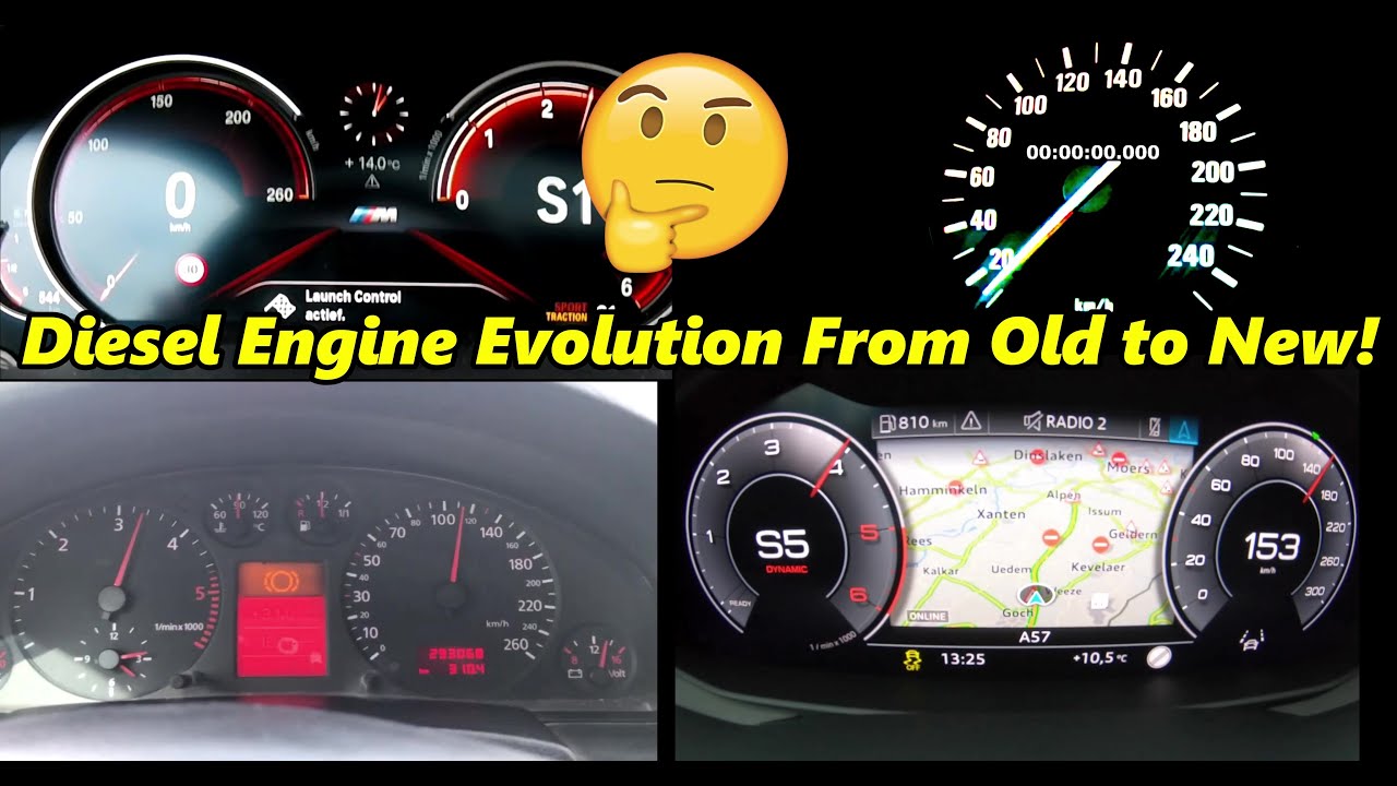 Diesel Engine Evolution From Old to New - YouTube