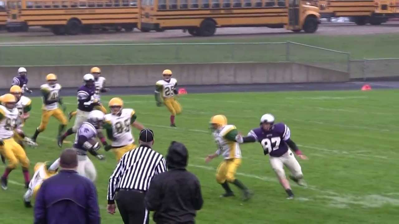 Tyson New - Three Rivers Freshman Football - 2013 - YouTube