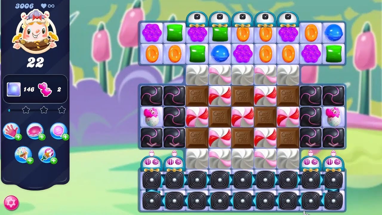 Candy Crush Saga LEVEL 3006 NO BOOSTERS 🆕 - YouTube