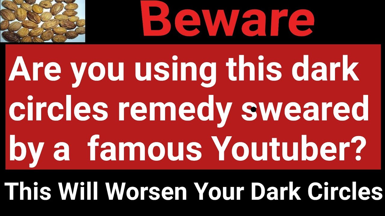 Remove Dark Circles In 7 Days With Inknut Totally Non Effective Remedies Videos By Big remove-dark-circles-in-7-days-with-inknut-totally-non-effective-remedies-videos-by-big
