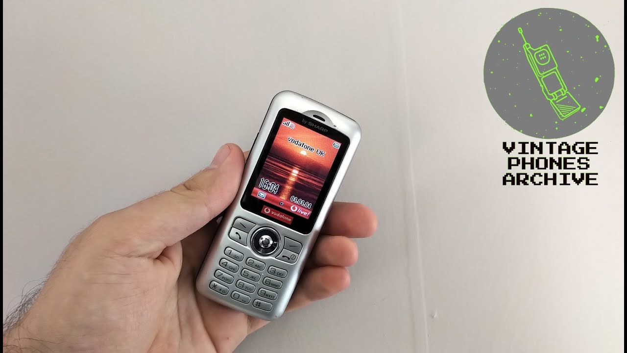 Sharp GX15 Mobile phone menu browse, ringtones, games, wallpapers - YouTube