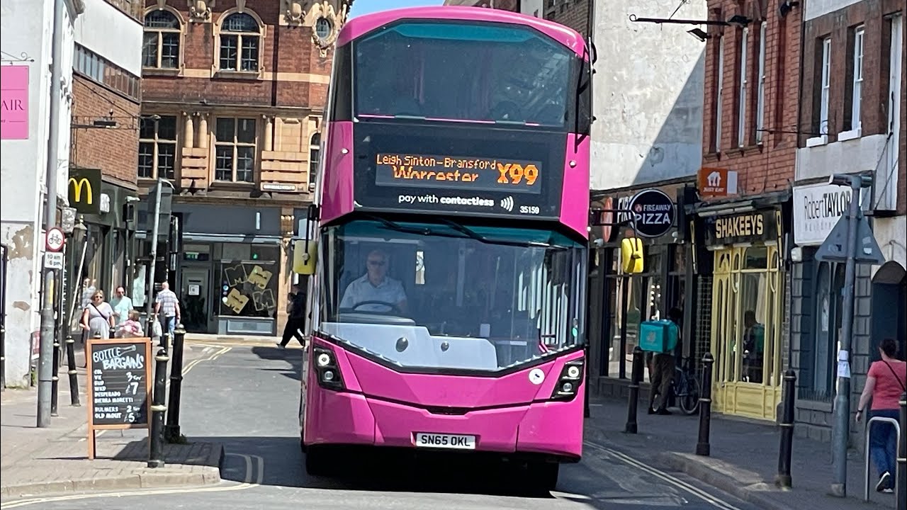 X99 Worcester-Bransford-Storridge-Hereford - YouTube