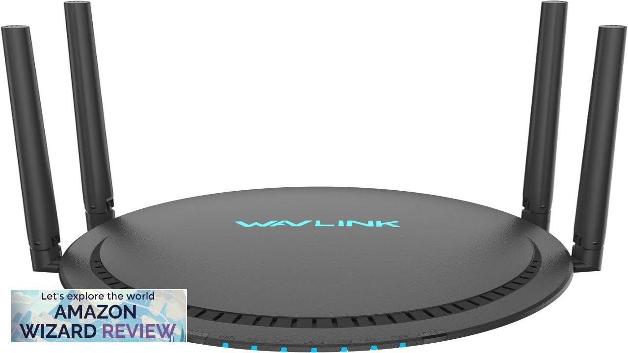 WiFi Router AC1200 WAVLINK Smart Router Dual Band 5Ghz+2.4Ghz Full 4 ...