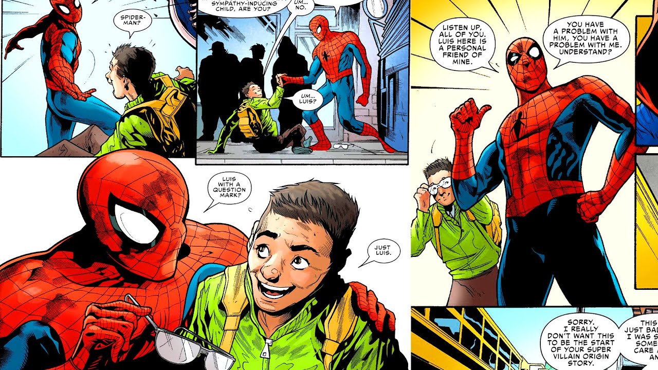 Spider-Man Saves A Kid From Bullies #comicsexplained # ...