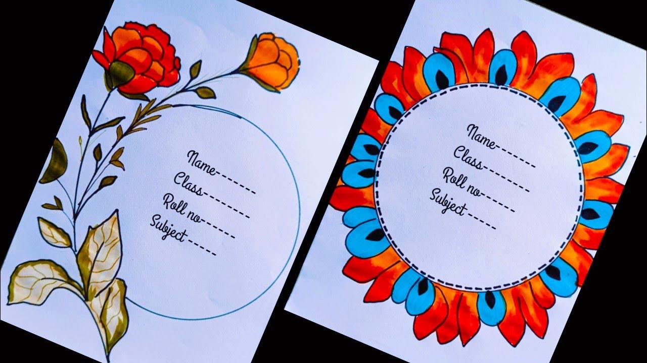 2 Circle ⭕ Design For Project /Project Work Designs /Project Design ...