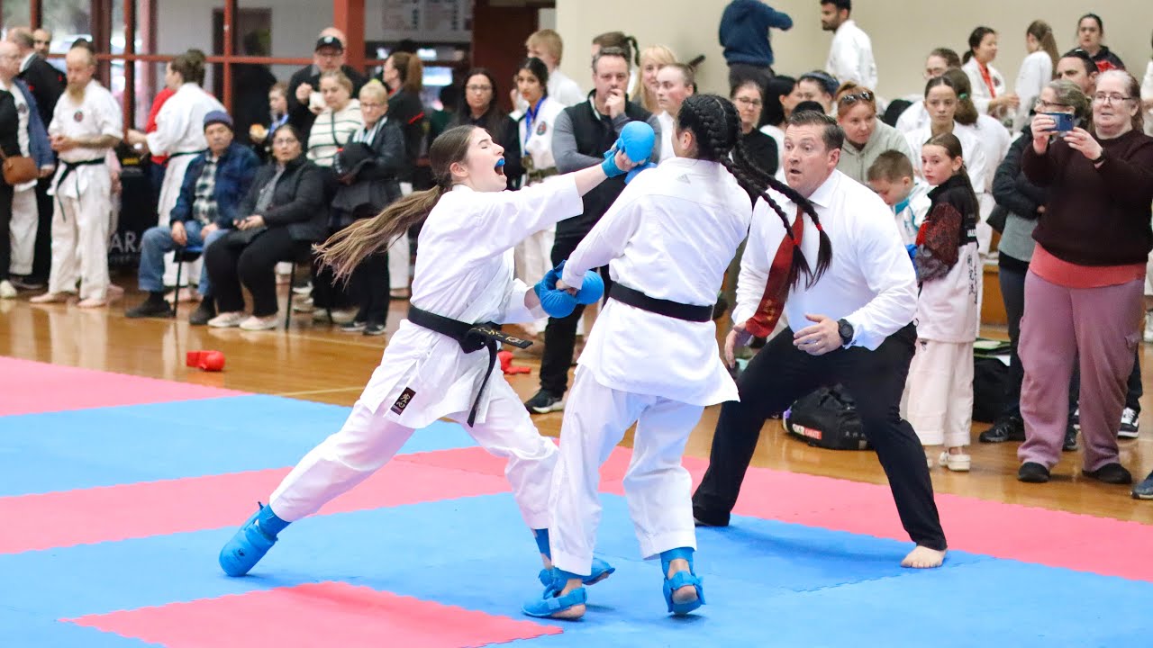 GKR Karate Kumite Round 3 ( Victorian State Titles 2025 ) - YouTube